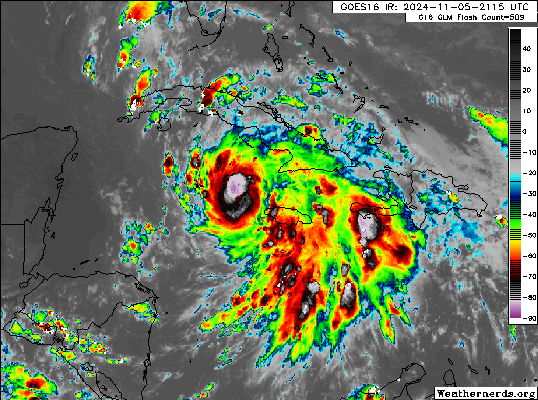 Rafael strengthening as it moves in on the Caymans and toward Cuba ...